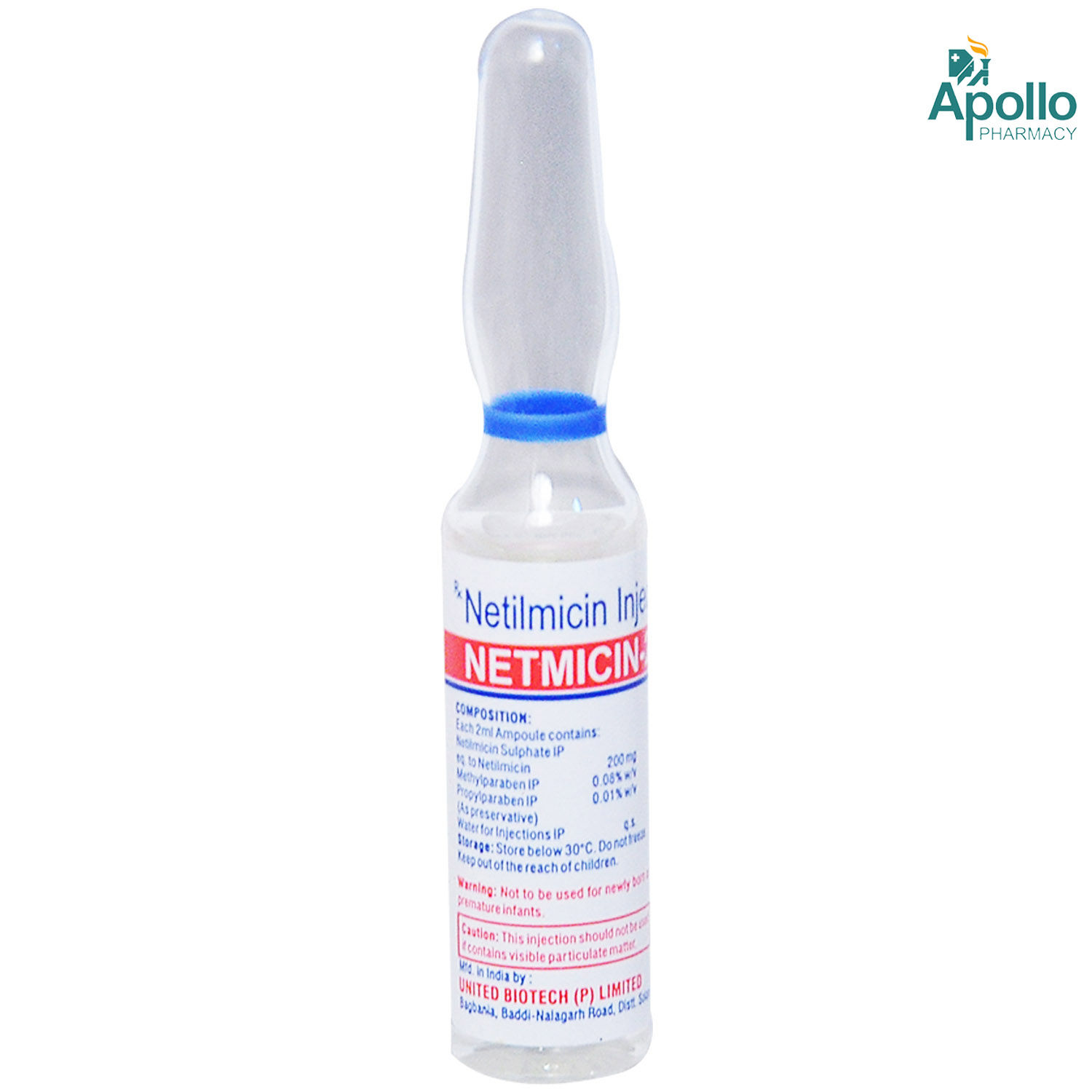 Netmicin-200 Injection 2 ml Price, Uses, Side Effects, Composition ...