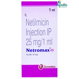 NETROMAX 25MG INJECTION 1ML | Uses, Side Effects, Price | Apollo Pharmacy