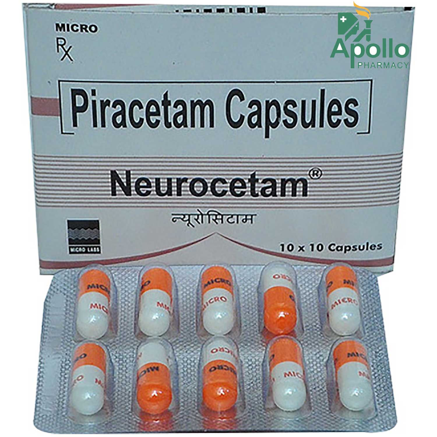 Neurocetam Capsule | Uses, Side Effects, Price | Apollo Pharmacy