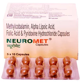 Buy Neuromet Capsule | 19 Minutes Delivery | Apollo Pharmacy