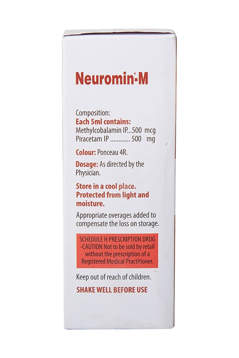 Neuromin M Syrup 100 ml Price, Uses, Side Effects, Composition - Apollo ...