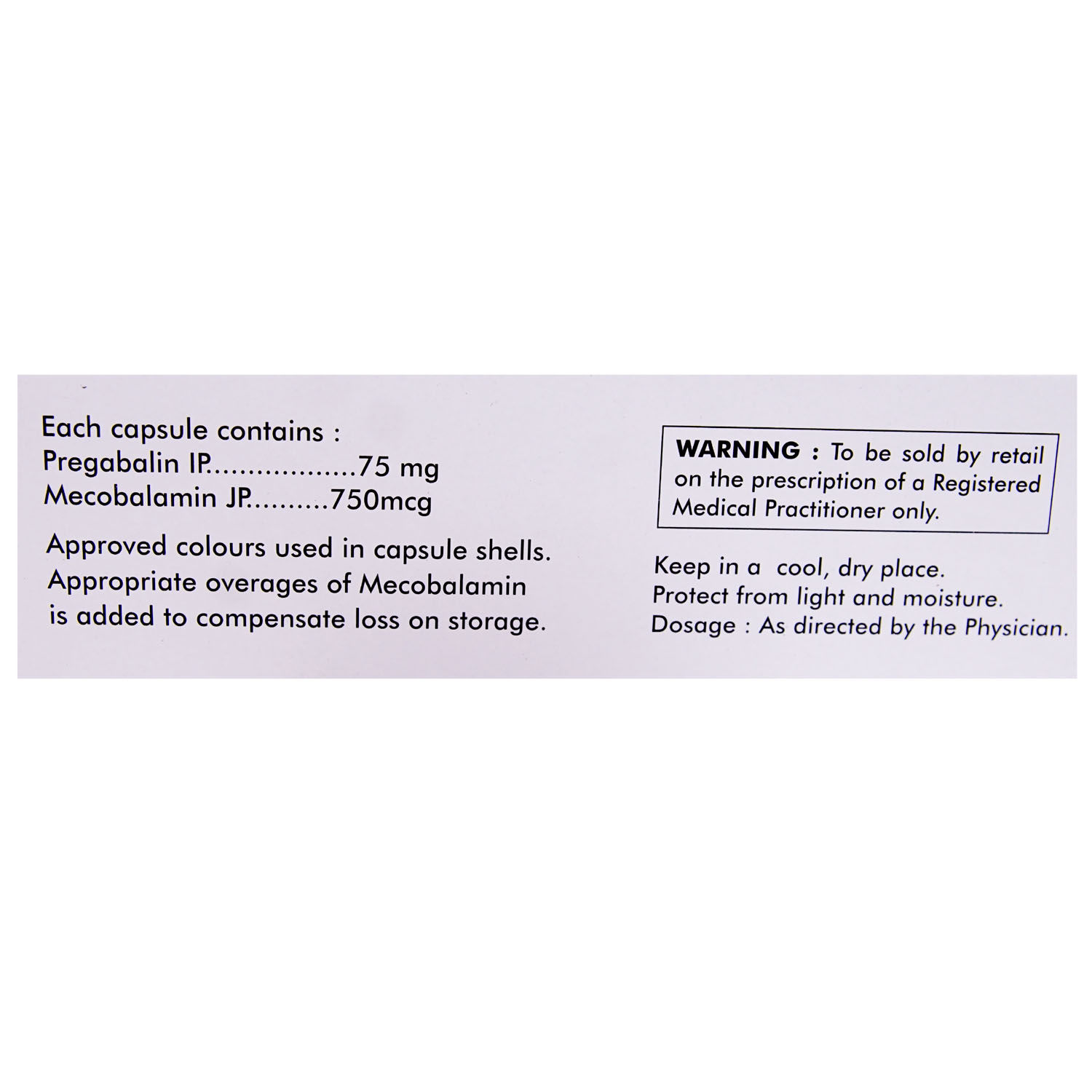 Neurica-M 75 Capsule | Uses, Side Effects, Price | Apollo Pharmacy