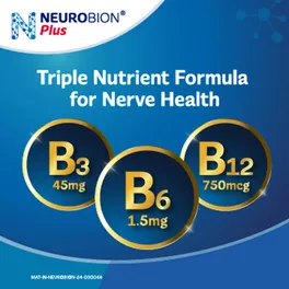 Buy Neurobion Plus Tablet | 19 Minutes Delivery | Apollo Pharmacy