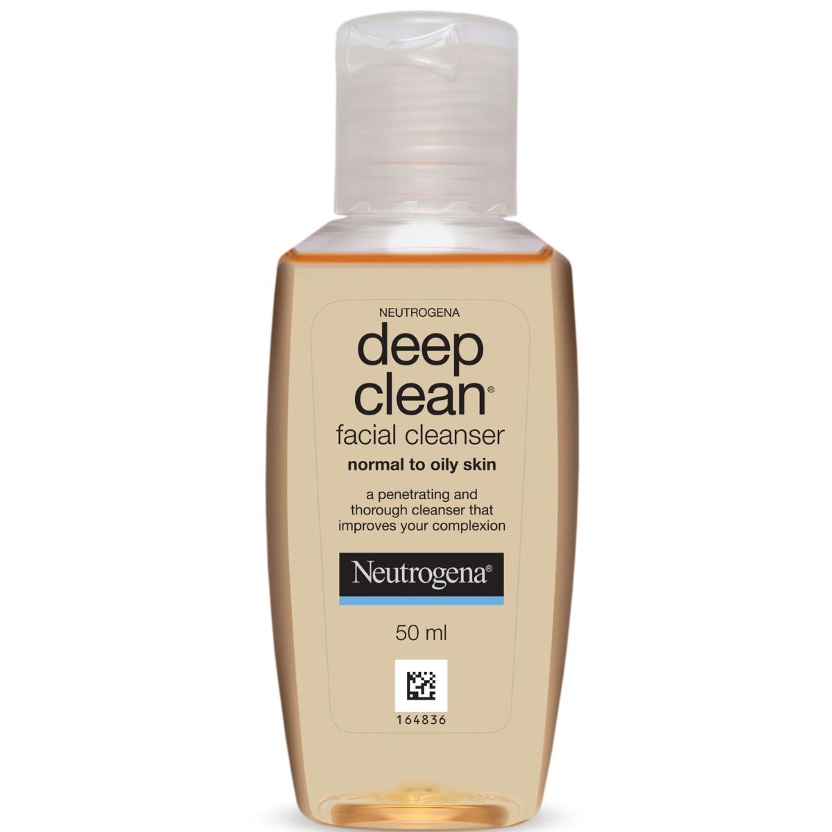 Neutrogena Deep Clean Facial Cleanser For Normal to Oily Skin, 50 ml ...