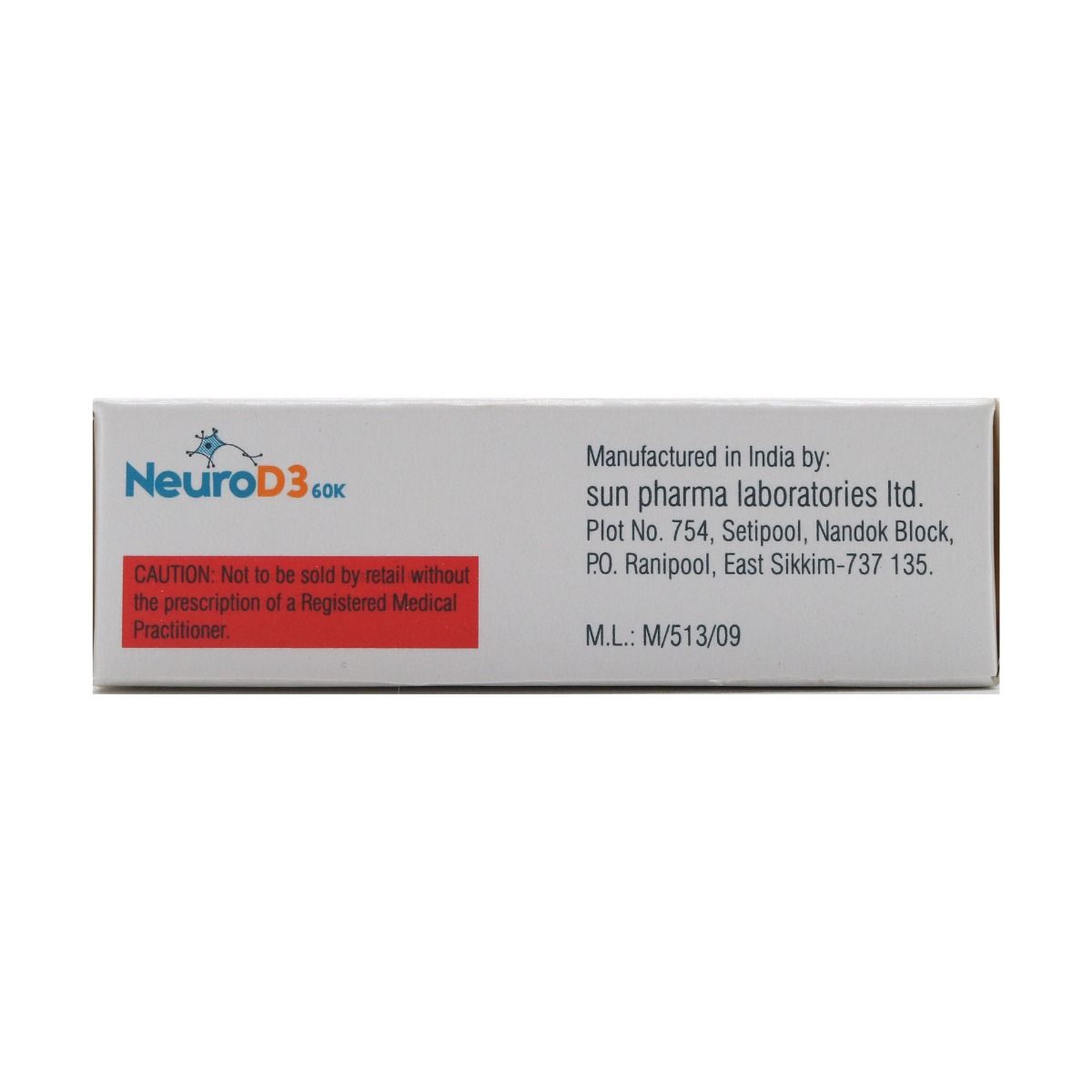 Neuro D3 60K Capsule 8's Price, Uses, Side Effects, Composition ...