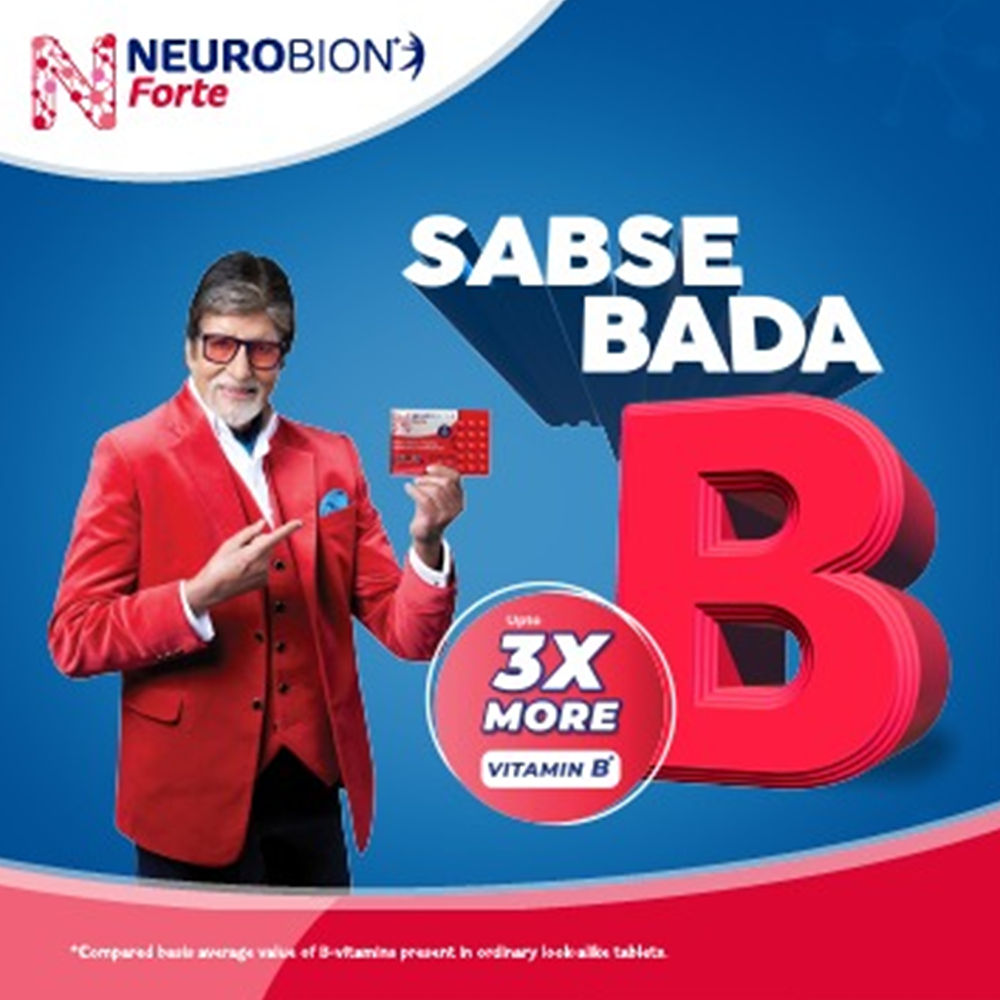 Buy Neurobion Forte Tablet 30's | 19 Minutes Delivery | Apollo Pharmacy