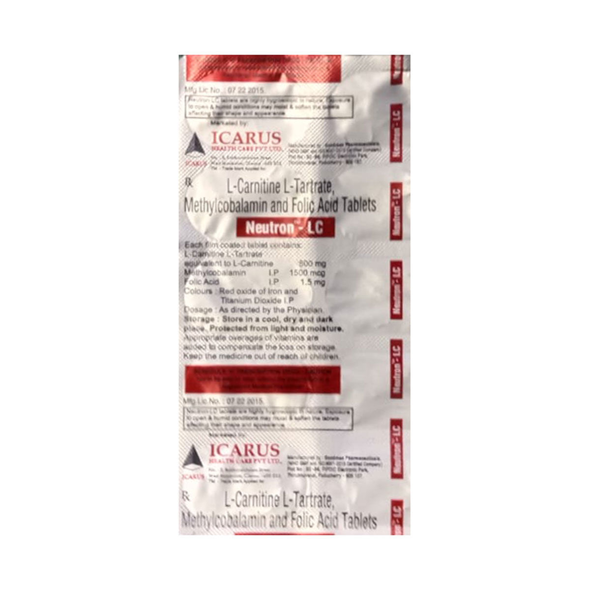 Neutron Lc Tablet 10S Price, Uses, Side Effects, Composition - Apollo ...