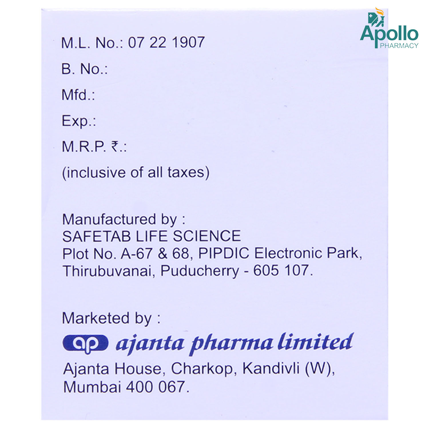 Nevirin Tablet 10's Price, Uses, Side Effects, Composition - Apollo ...