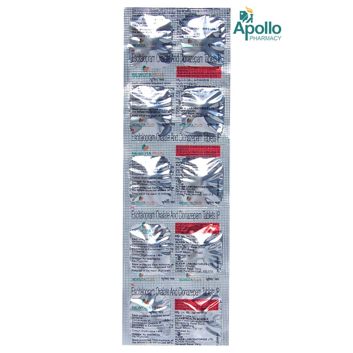 Newcita Plus Tablet | Uses, Side Effects, Price | Apollo Pharmacy