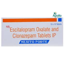 Nexito Forte Tablet | Uses, Side Effects, Price | Apollo Pharmacy