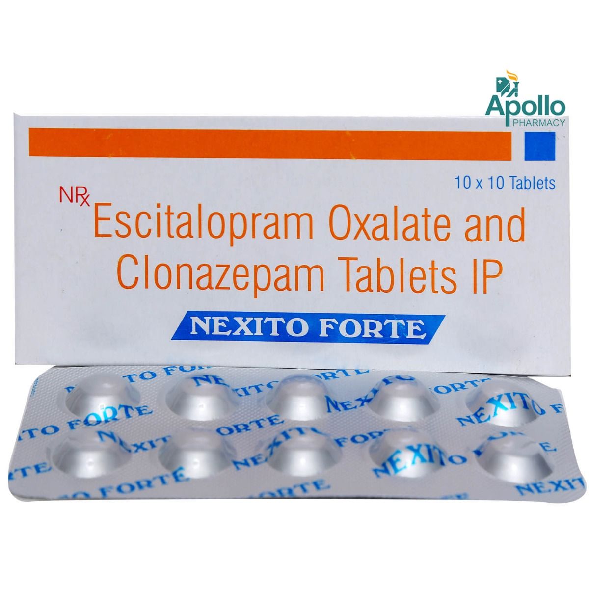 Nexito Forte Tablet | Uses, Side Effects, Price | Apollo Pharmacy