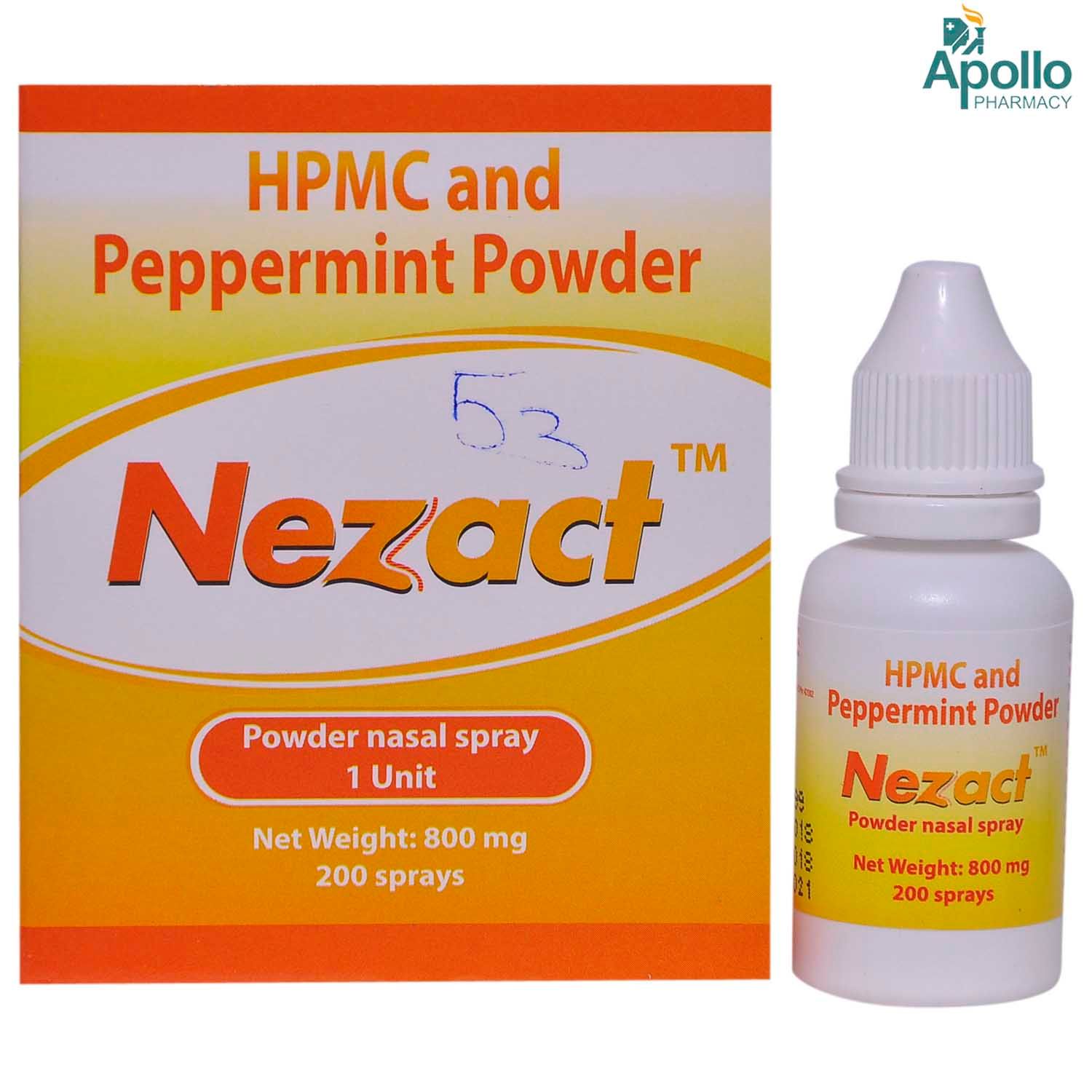 Nezact Powder Nasal Spray Price, Uses, Side Effects, Composition ...