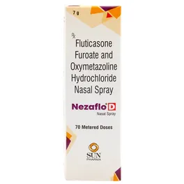 Nezaflo D Nasal Spray 70 MDI | Uses, Side Effects, Price | Apollo Pharmacy