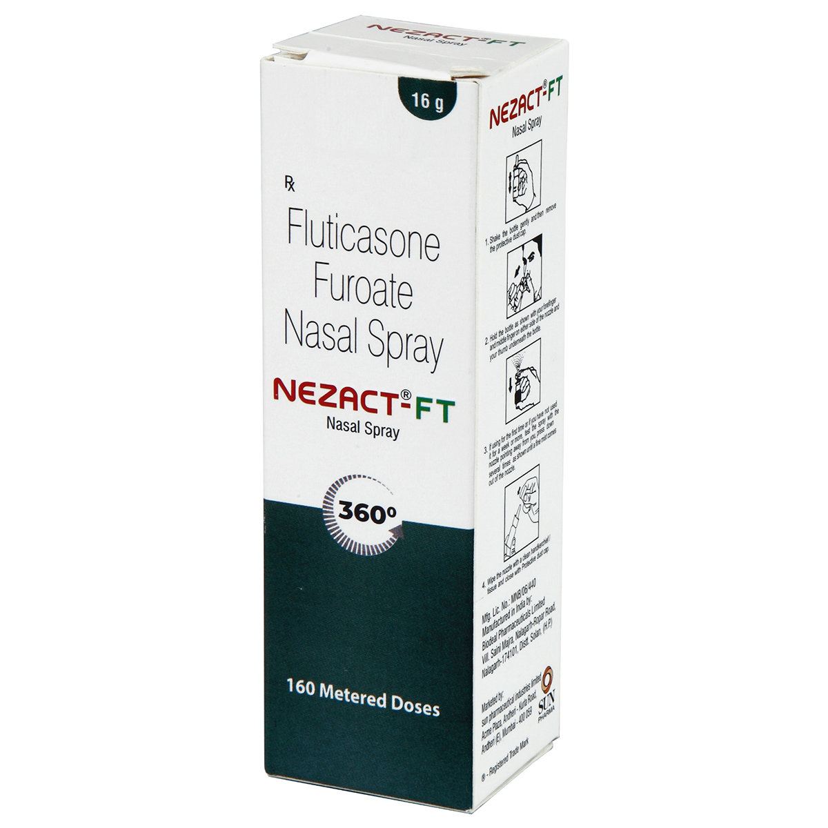 Nezact-FT Nasal Spray 160 MDI | Uses, Side Effects, Price | Apollo Pharmacy