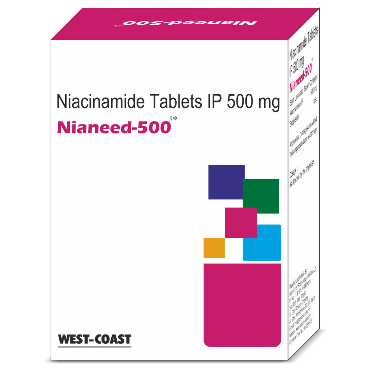 Nianeed-500 Tablet | Uses, Side Effects, Price | Apollo Pharmacy