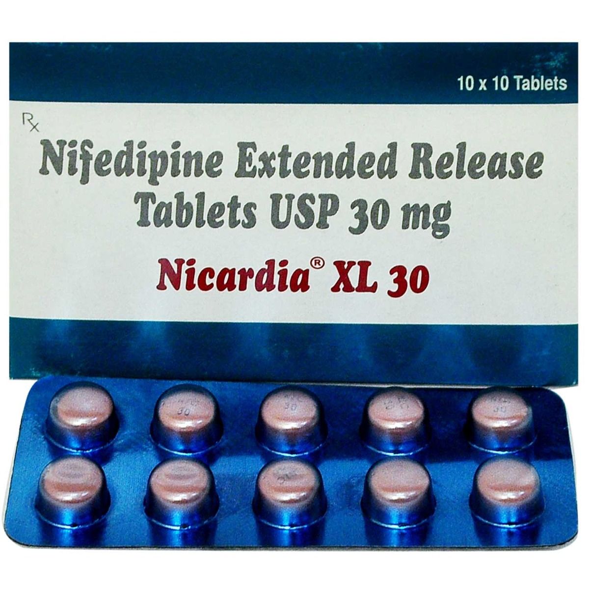 Nicardia XL 30 Tablet 10's Price, Uses, Side Effects, Composition ...