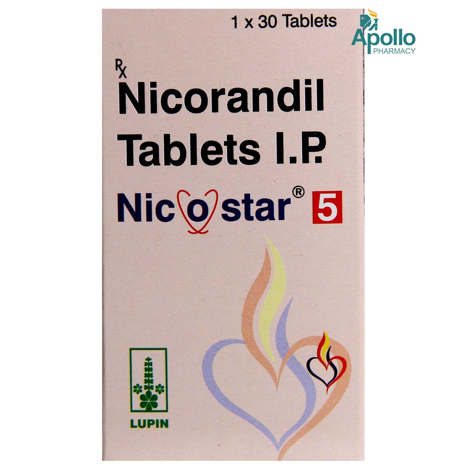 Nicostar 5 Tablet 30's Price, Uses, Side Effects, Composition - Apollo ...