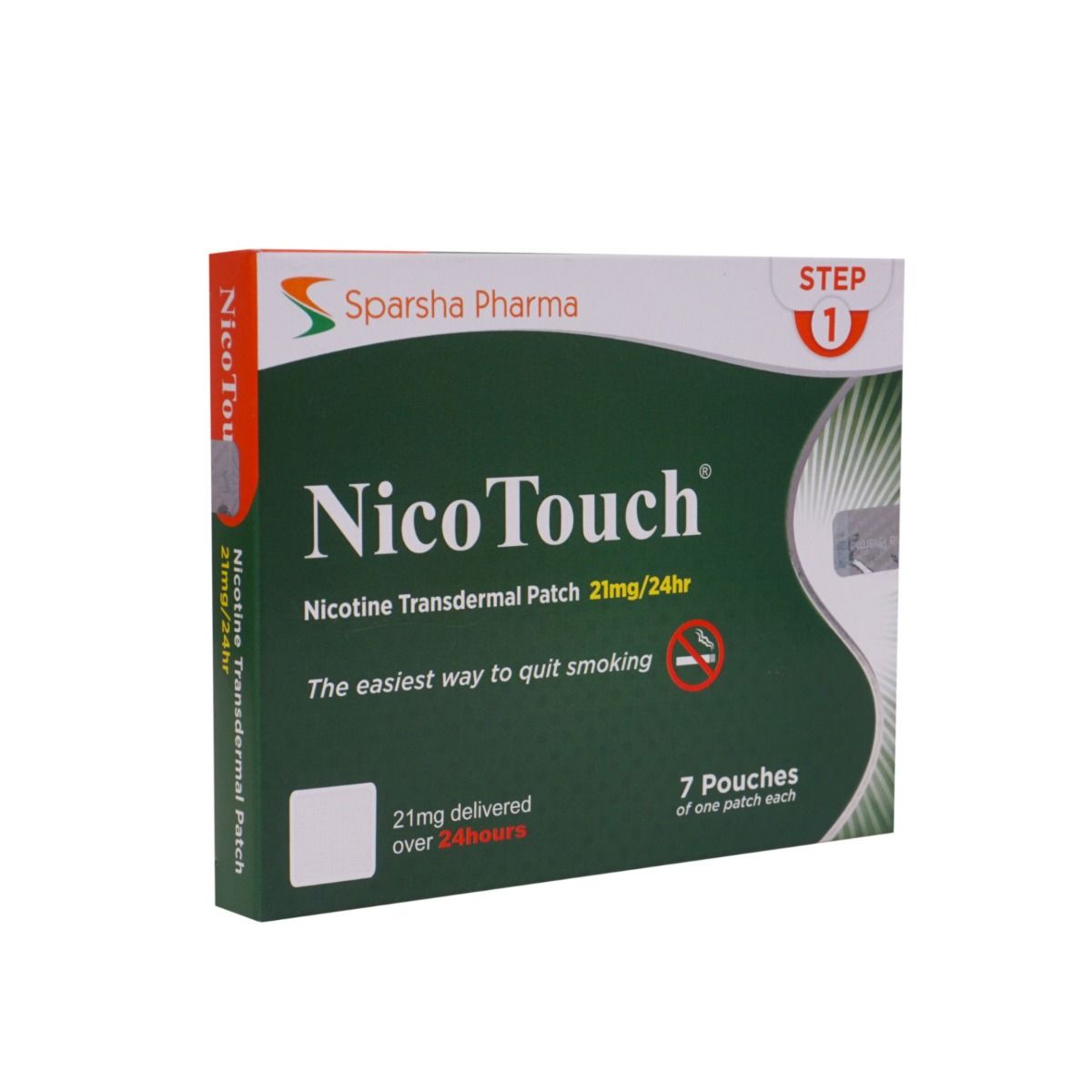 Nicotouch 21 mg/24 Hr Nicotine Transdermal Patch | Uses, Side Effects ...