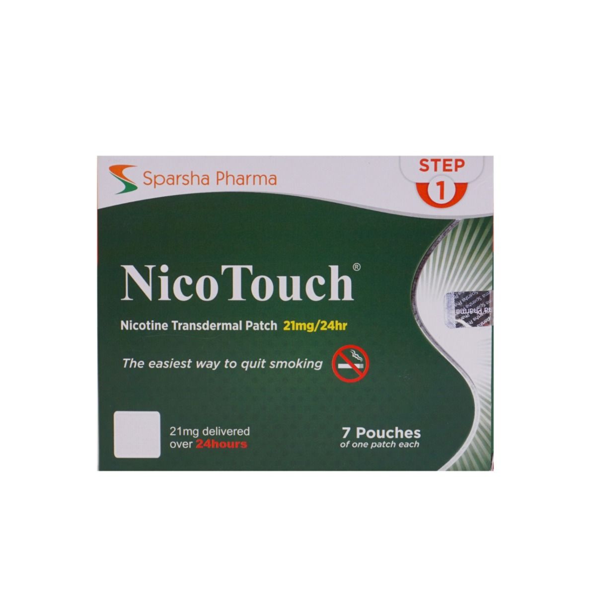 Buy Nicotouch 21 mg/24 Hr Nicotine Transdermal Patch | 19 Minutes ...