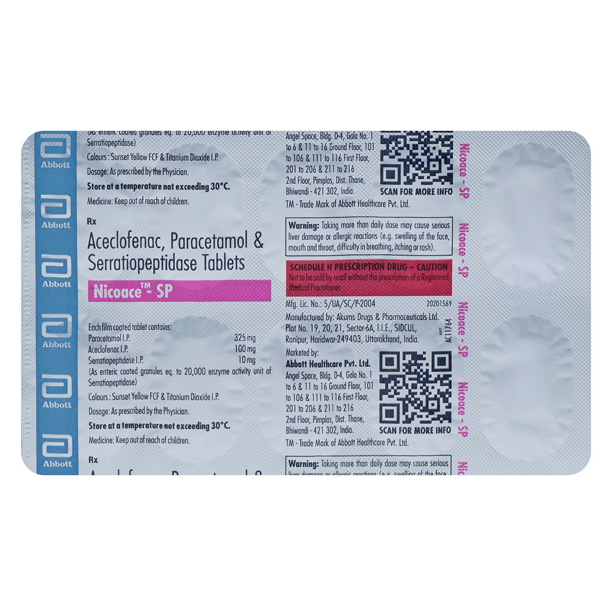 Nicoace-SP Tablet | Uses, Side Effects, Price | Apollo Pharmacy