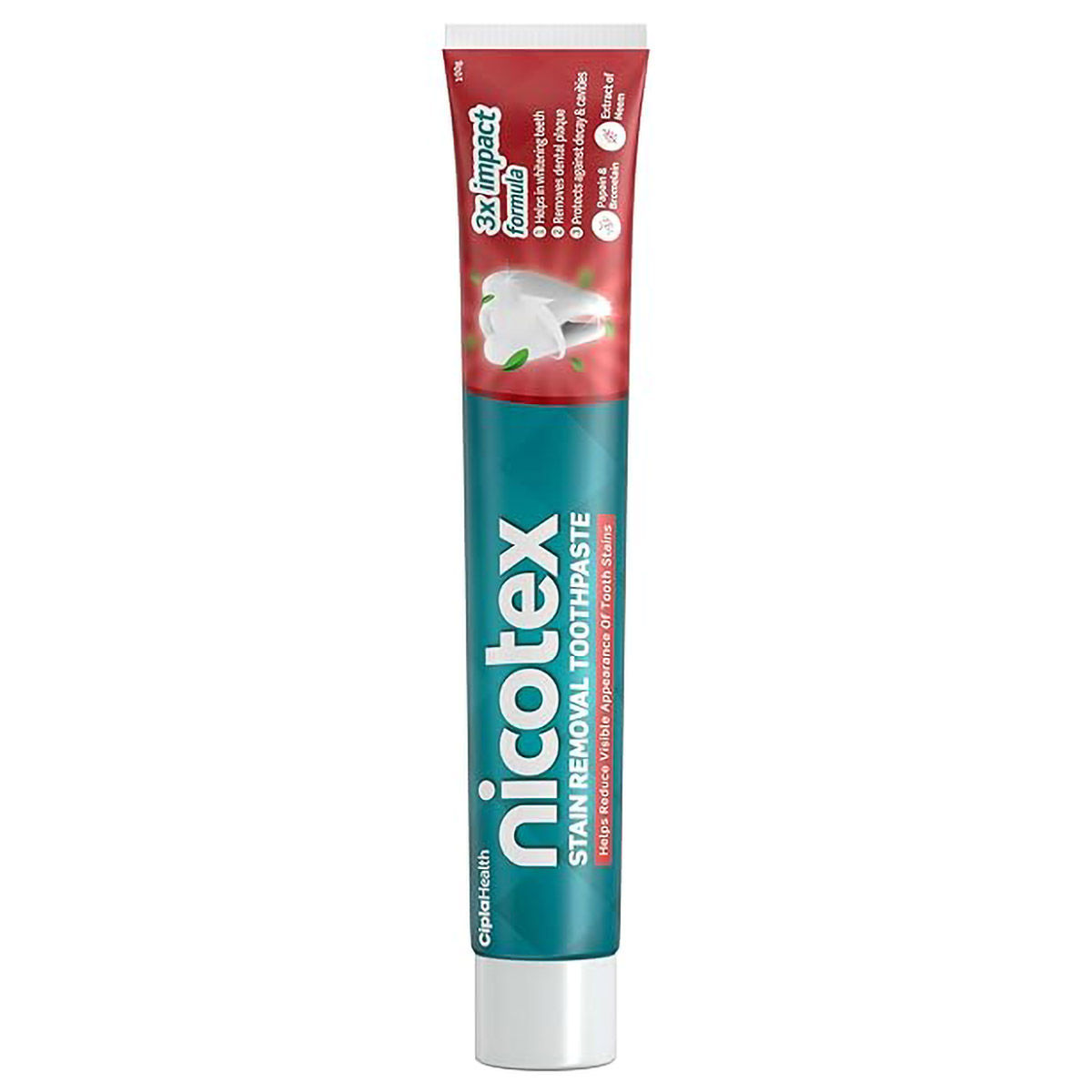 Buy Nicotex Stain Removal Toothpaste, 100 gm | 19 Minutes Delivery ...