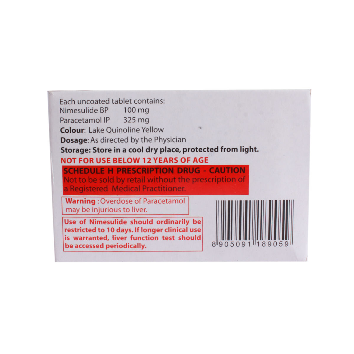 NIMULID HF TABLET Price, Uses, Side Effects, Composition - Apollo Pharmacy