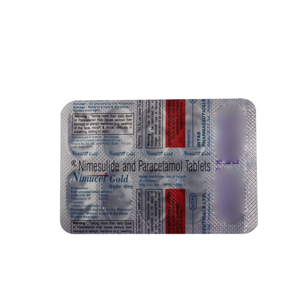 NIMUCET GOLD TABLET Price, Uses, Side Effects, Composition - Apollo ...