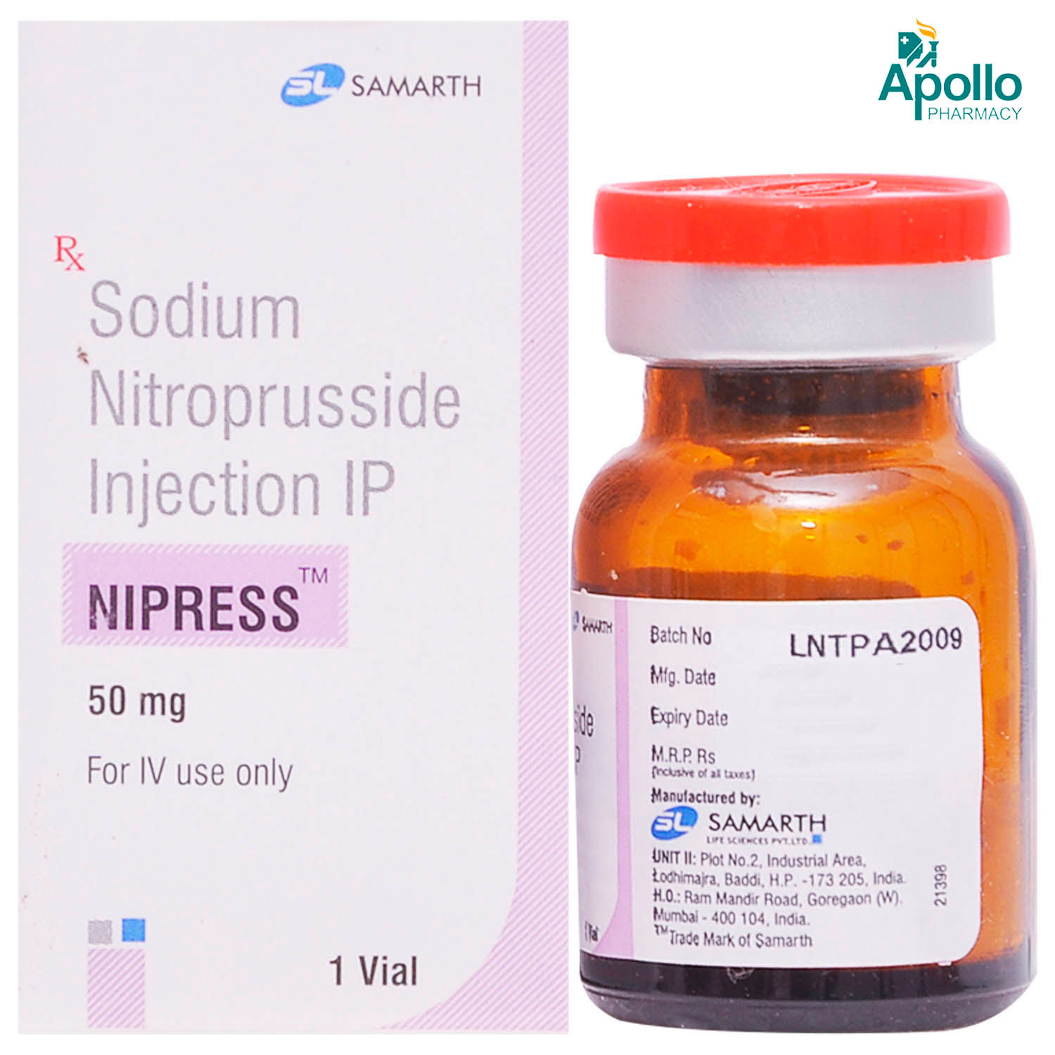 NIPRESS 50MG INJECTION Price, Uses, Side Effects, Composition - Apollo ...