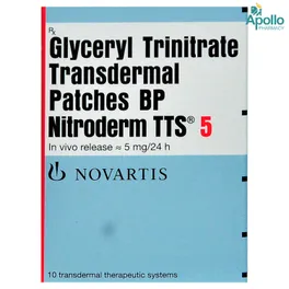 Buy Nitroderm TTS 5 Transdermal Patch online | Uses, Side Effects ...