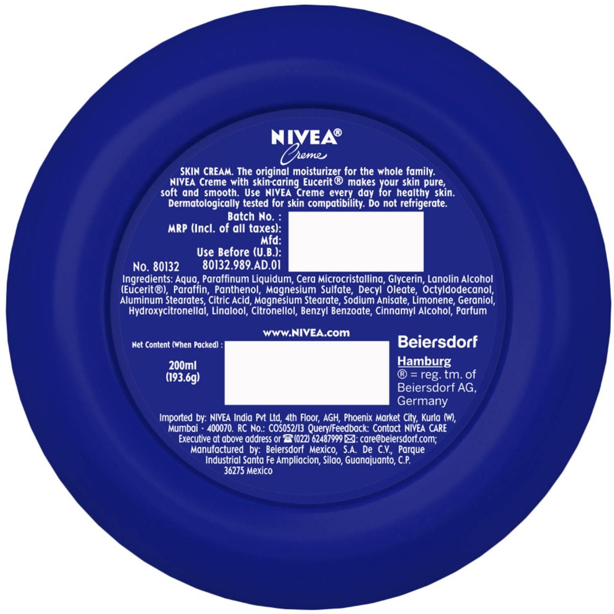 Nivea Multi-Purpose Creme, 200 ml Price, Uses, Side Effects ...