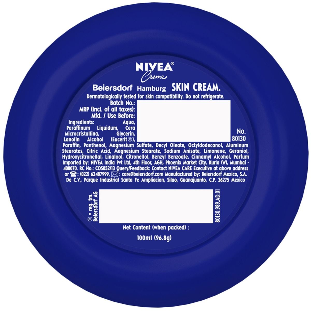 Nivea Multi-Purpose Creme, 100 ml Price, Uses, Side Effects ...