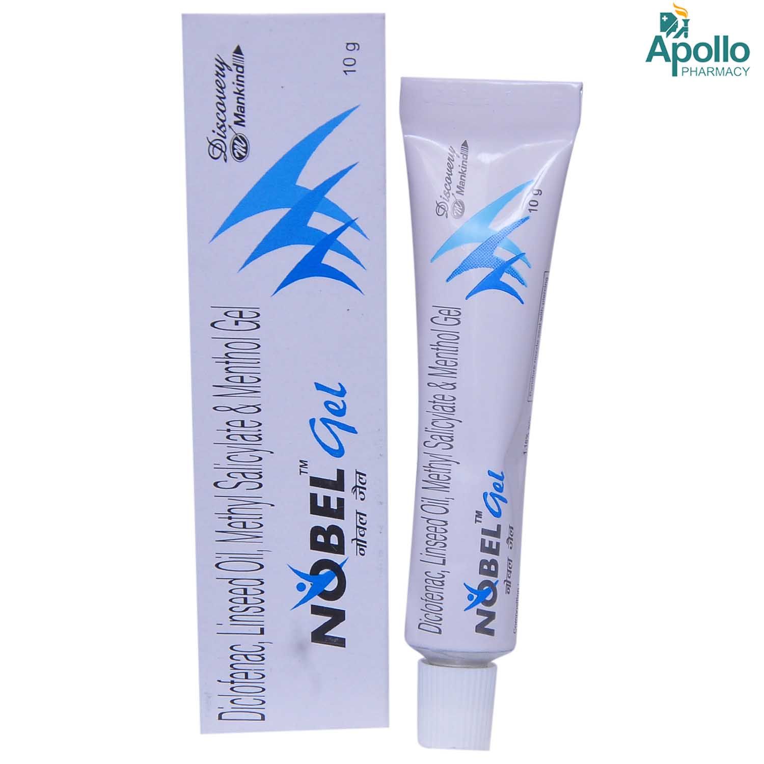 Nobel Gel 10 gm Price, Uses, Side Effects, Composition - Apollo Pharmacy