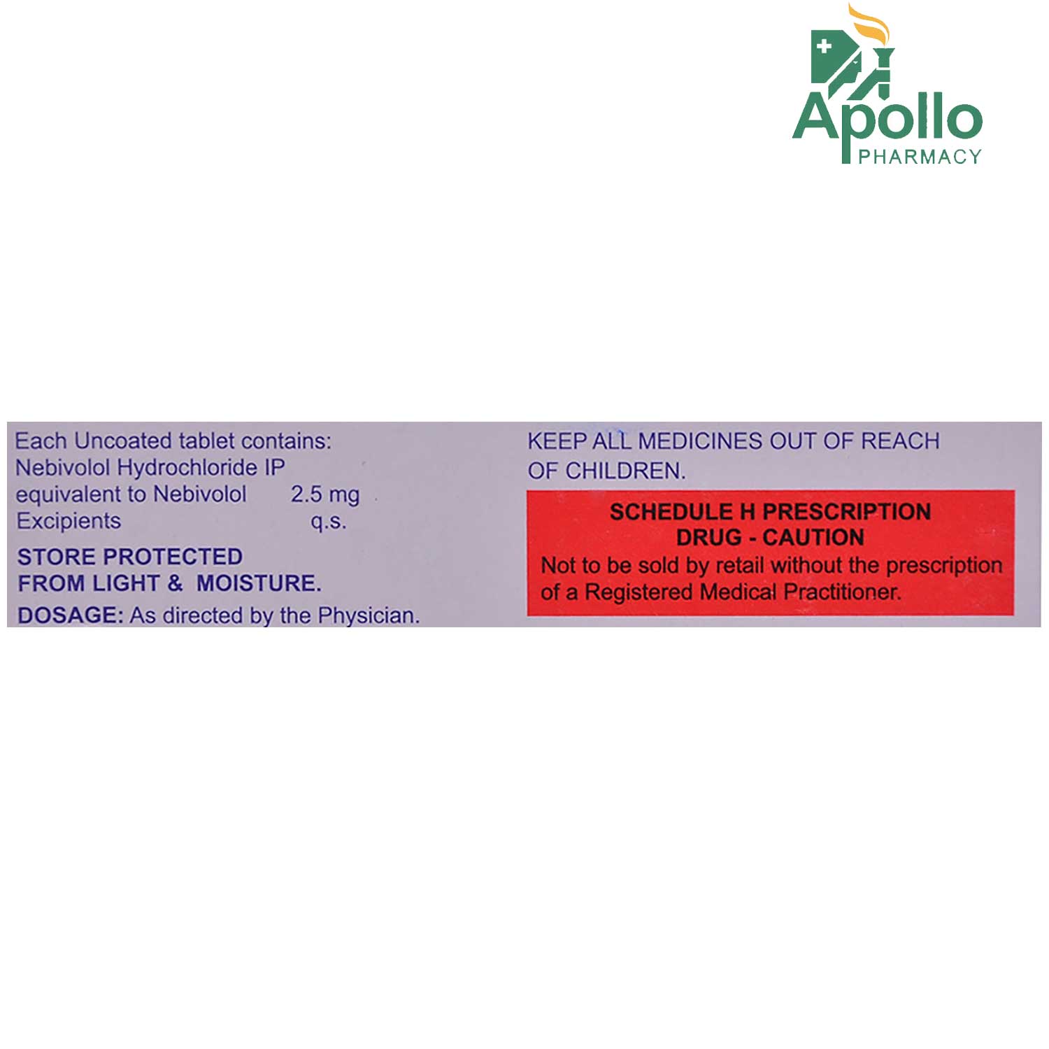 Nodon 2.5 Tablet 15's Price, Uses, Side Effects, Composition - Apollo ...