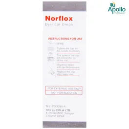 Norflox Eye/Ear Drops | Uses, Side Effects, Price | Apollo Pharmacy