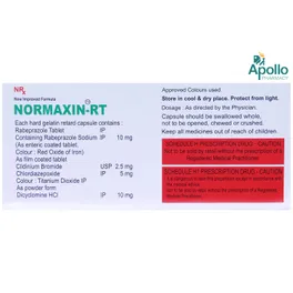 Normaxin RT Tablet | Uses, Side Effects, Price | Apollo Pharmacy
