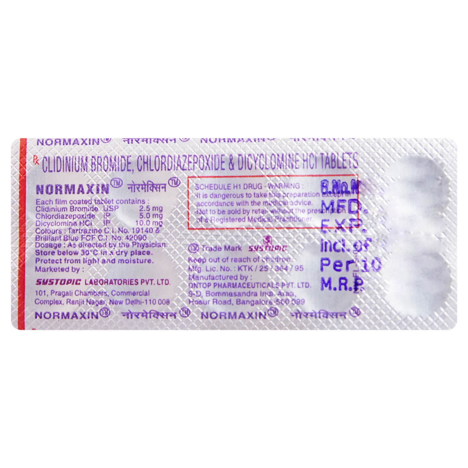 Normaxin Tablet 10's Price, Uses, Side Effects, Composition - Apollo ...