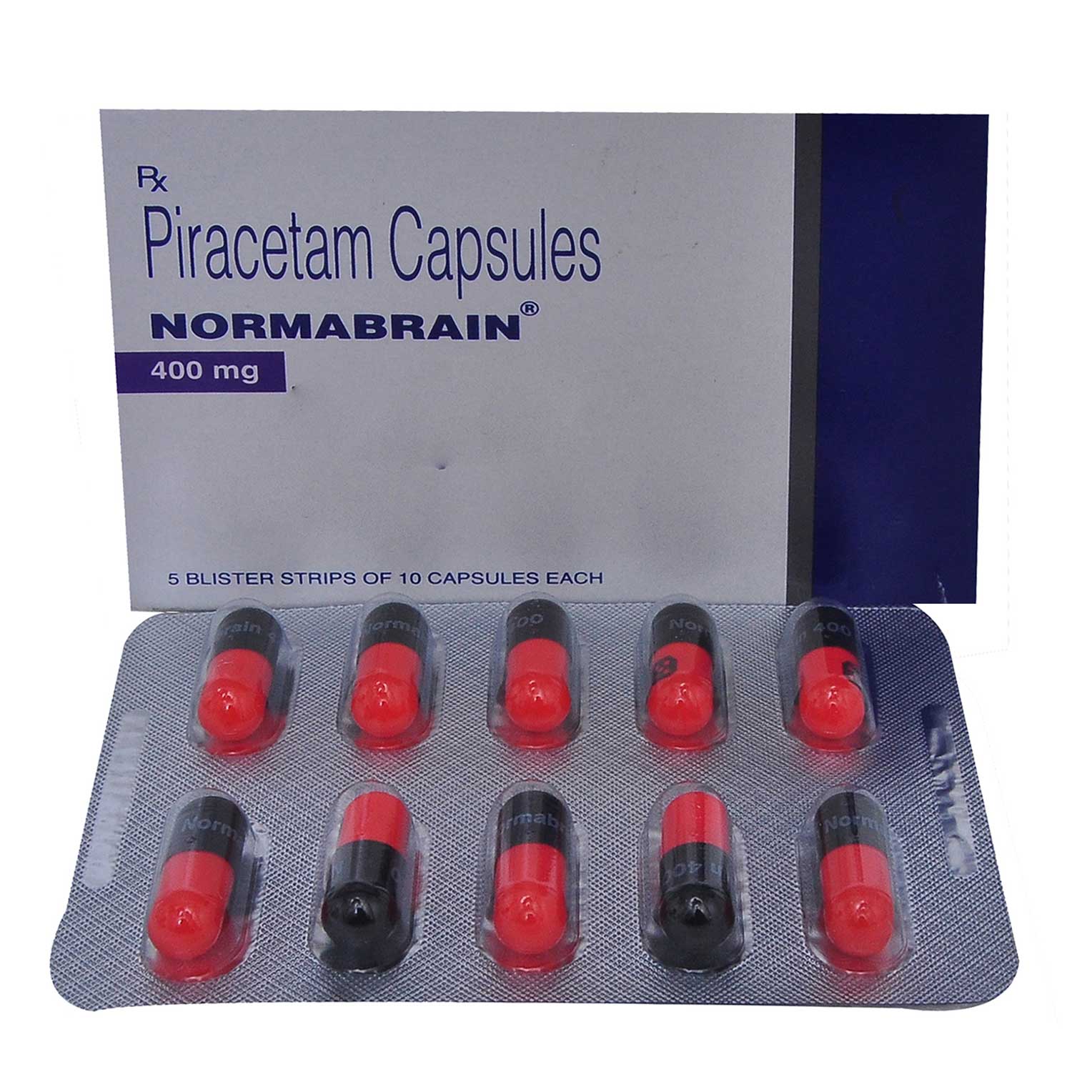Normabrain 400 mg Capsule 10's Price, Uses, Side Effects, Composition ...