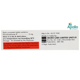 NORGEST TABLET | Uses, Side Effects, Price | Apollo Pharmacy