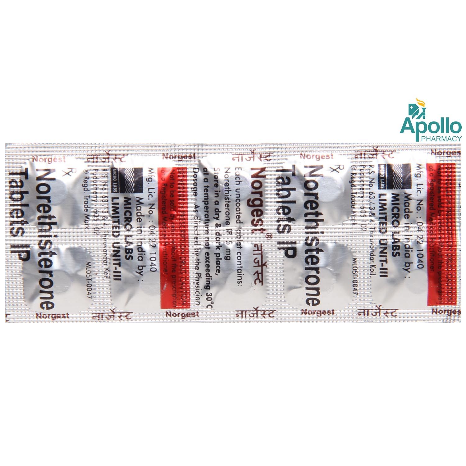 NORGEST TABLET Price, Uses, Side Effects, Composition - Apollo Pharmacy