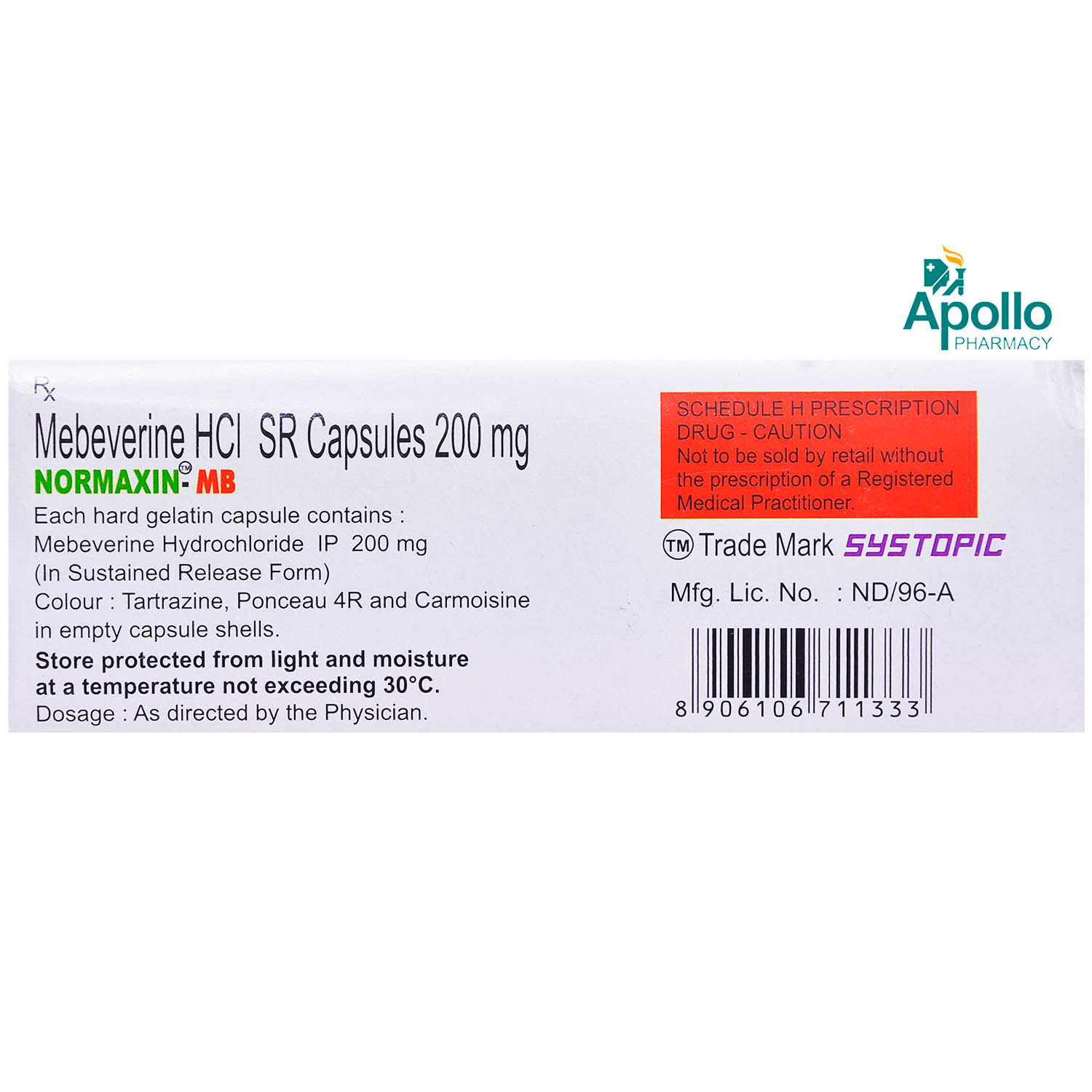Normaxin-MB Capsule 10's Price, Uses, Side Effects, Composition ...