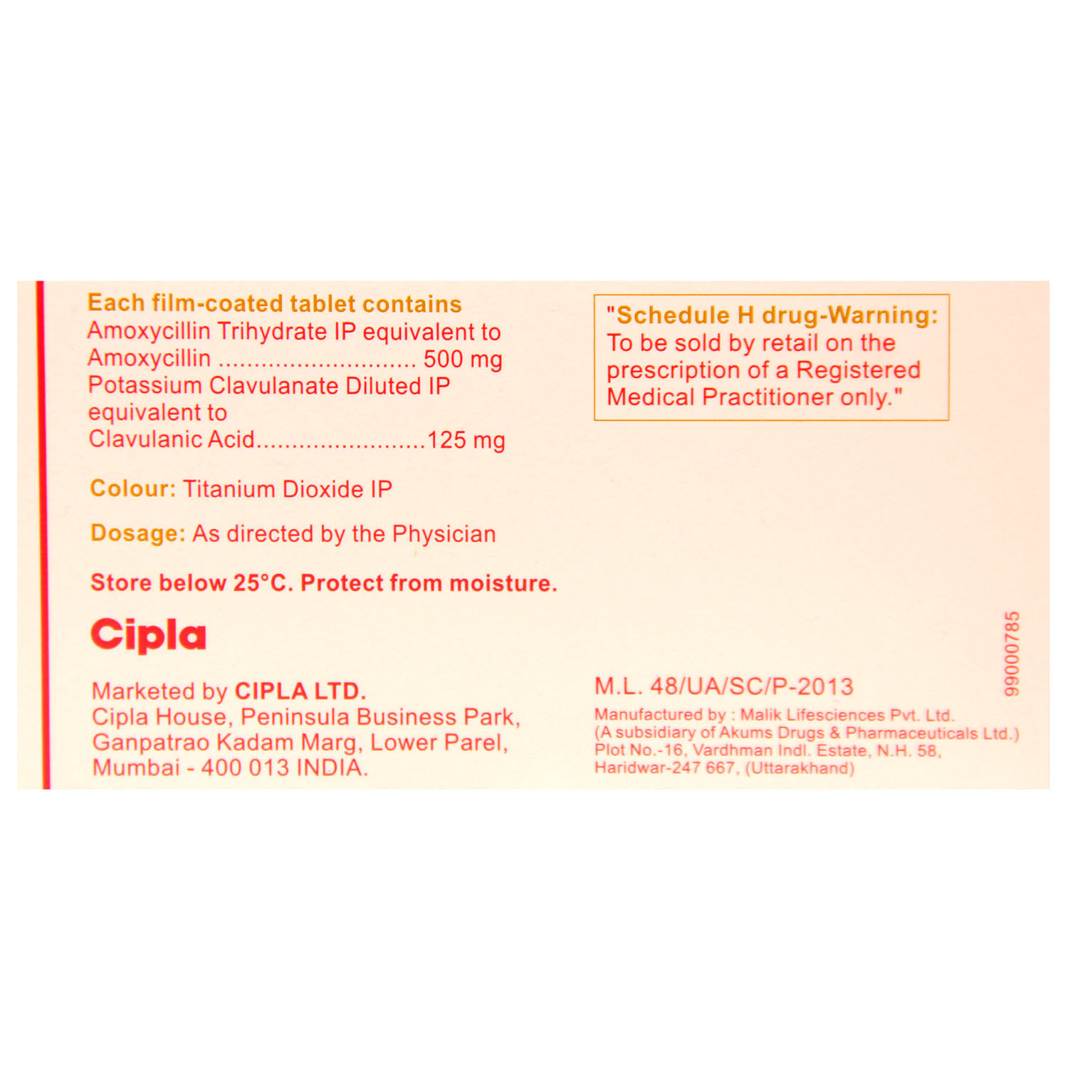 Novaclav-625 Tablet 6's Price, Uses, Side Effects, Composition - Apollo ...