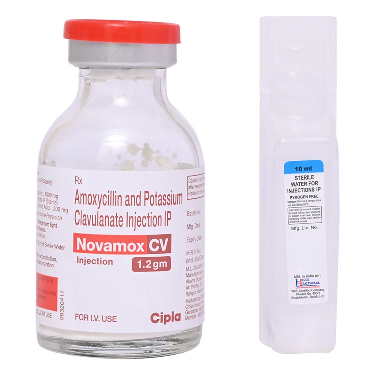Novamox CV 1.2gm Injection | Uses, Side Effects, Price | Apollo Pharmacy