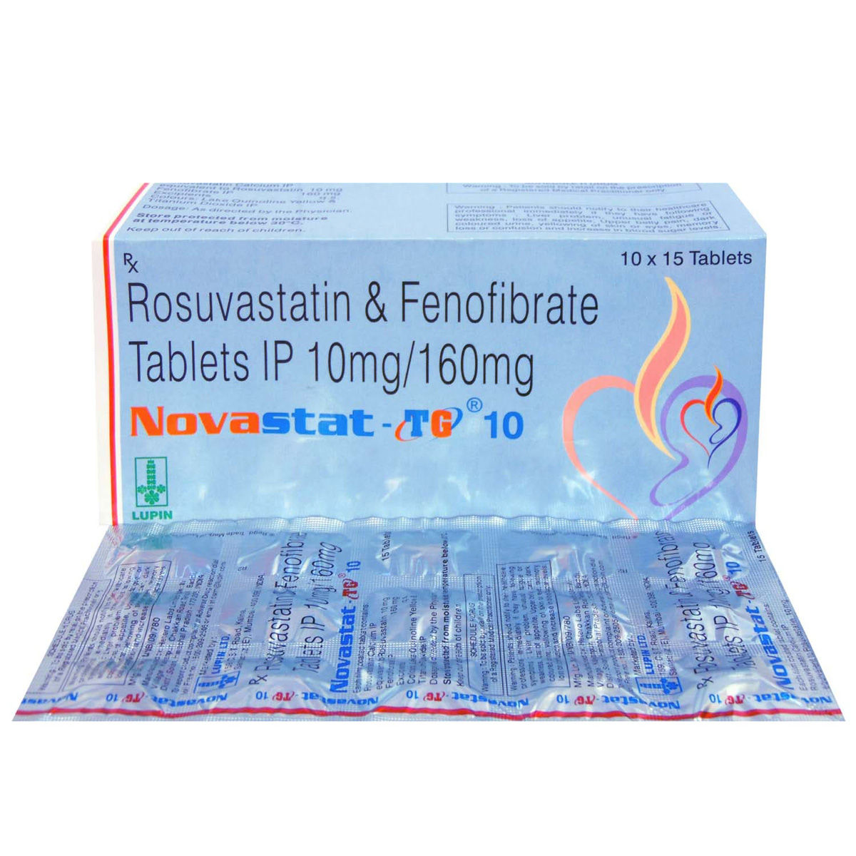 Novastat TG 10 Tablet 15's Price, Uses, Side Effects, Composition ...