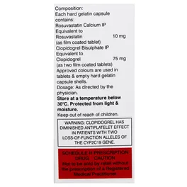 Novastat CV 10 Capsule | Uses, Side Effects, Price | Apollo Pharmacy