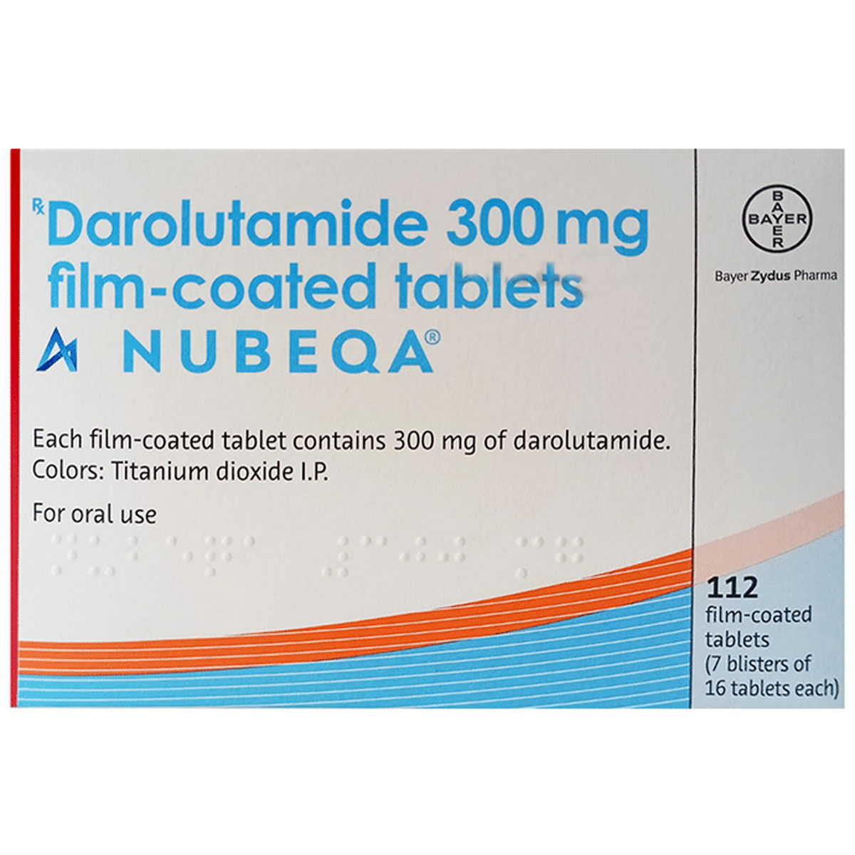 Nubeqa Tablet 112's (7x16's) | Uses, Side Effects, Price | Apollo Pharmacy