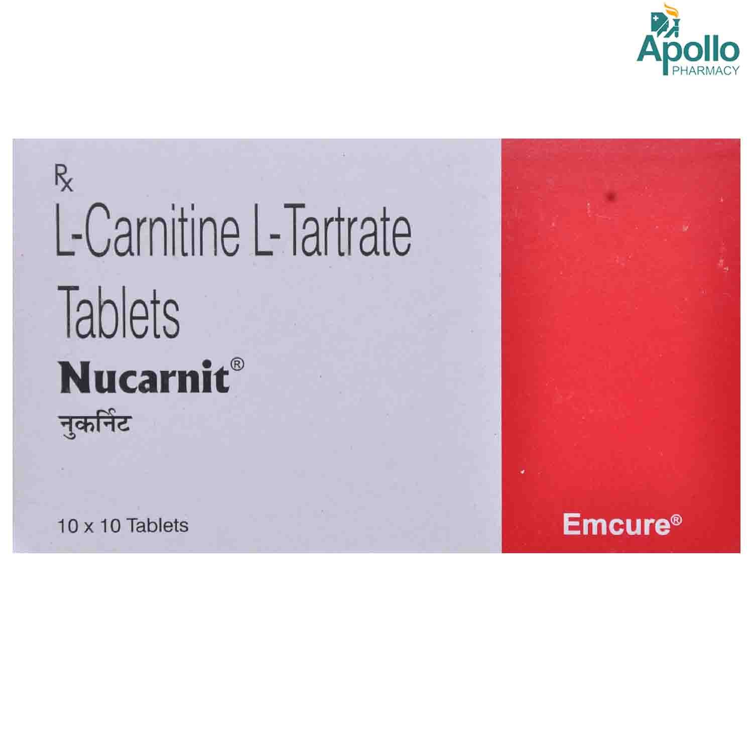 Nucarnit Tablet | Uses, Side Effects, Price | Apollo Pharmacy