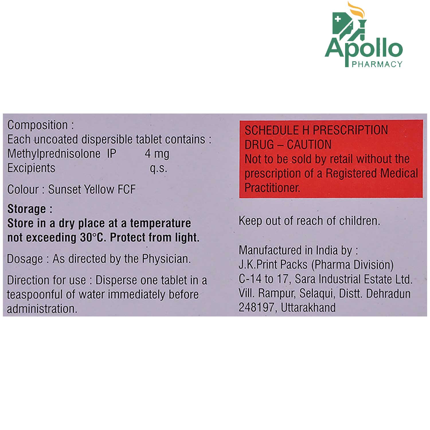 Nucort-M4 Tablet | Uses, Side Effects, Price | Apollo Pharmacy