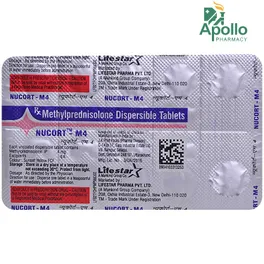 Nucort-M4 Tablet | Uses, Side Effects, Price | Apollo Pharmacy