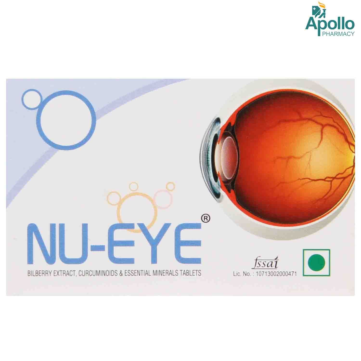 NU-Eye Tablet | Uses, Side Effects, Price | Apollo Pharmacy