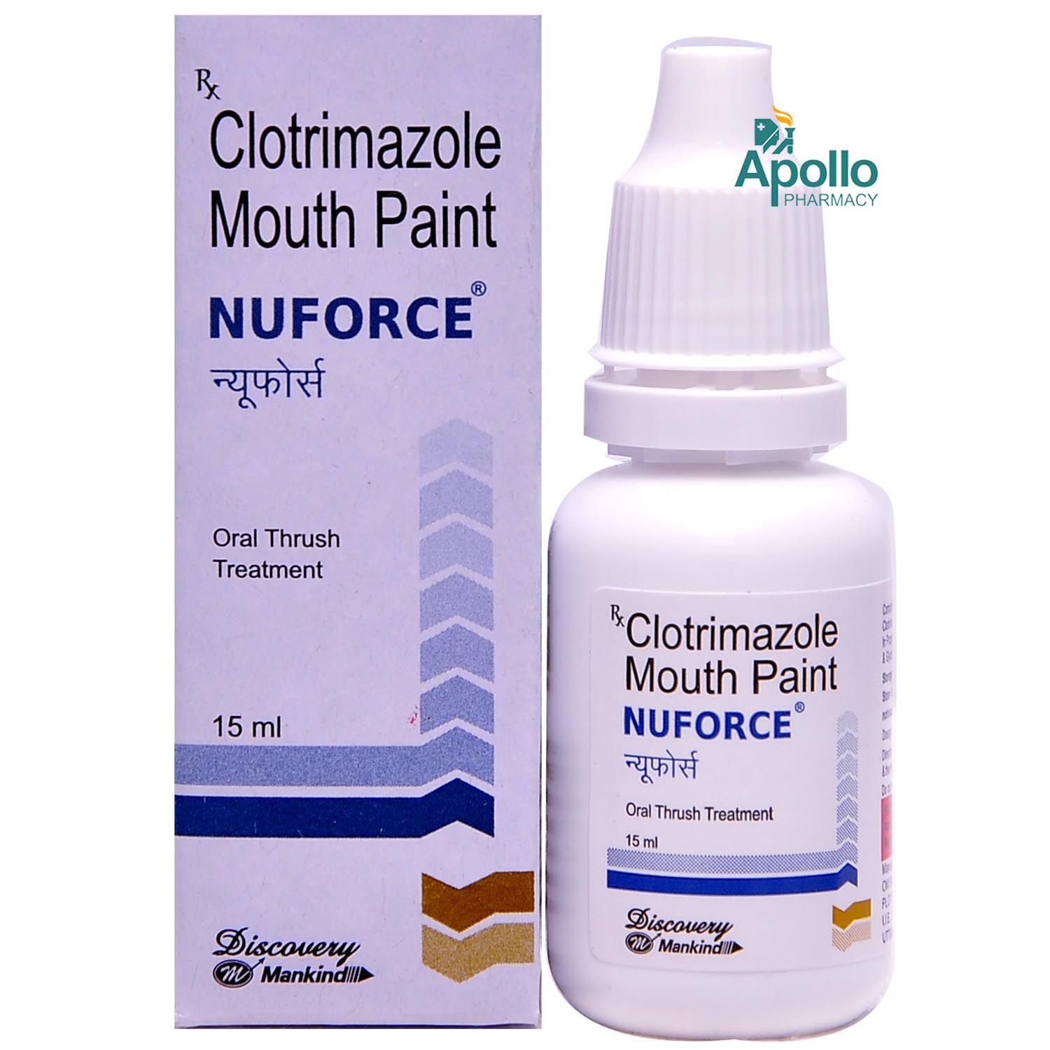 NUFORCE MOUNTH PAINT 15ML Price, Uses, Side Effects, Composition ...
